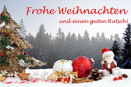 Schone Weihnachten Und Guten Rutsch Ins Neue Jahr